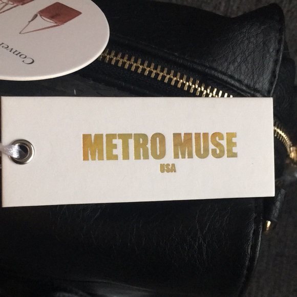 metro muse | Bags | Vegan Leather Convertible Backpack | Poshmark